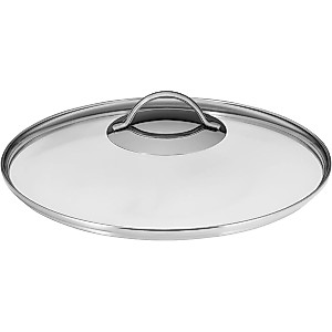 WMF 0761406380 Serving and Braising Pan with Glass Lid Diameter 28 cm