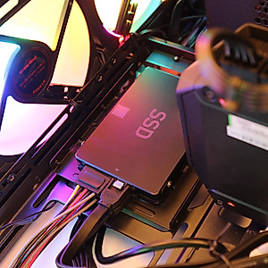 Cable Matters 3-Pack 15 Pin SATA Power Splitter Cable 8 Inches, SATA Power Y-Splitter Cable, SATA Splitter