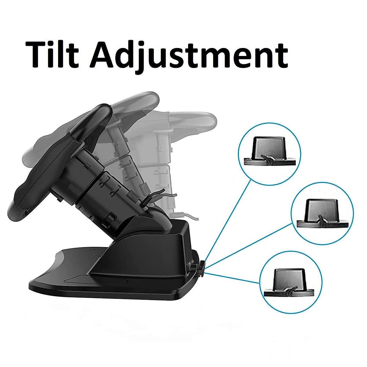 NBCP Steering Wheel Universal Usb Car Sim 270/900 degree Race Steering Wheel with pedal Pedals And Shifter Bundle for Xbox One,Xbox Series X/S,PS4,PS3