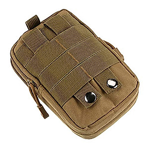 Toxz Portable Carrying Waterproof Outdoor Waist Pocket Bag,Nylon Material,Military Belt Bag Purse,Outdoor Sport Waist Bag/Phone Pocket