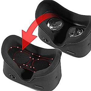 Oritys VR Lens Cover for Oculus Quest 2/ Oculus Quest/Oculus Go, Oculus Quest Lens Protect Cover, Dust Proof, Anti-Scratch.