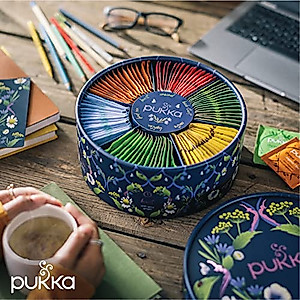 Pukka Tea Organic Gift Set, Herbal Tea Sampler For Everyday Wellness, 90 Tea Bags