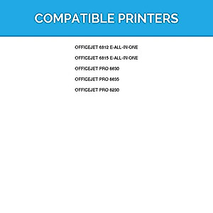 LD Remanufactured Replacement for HP 935XL & HP 934XL Ink Cartridges for HP Printers OfficeJet 6812, 6815, OfficeJet Pro 6230, 6830, 6835 High Yield (3 Black, 1 Cyan, 1 Magenta, 1 Yellow, 6-Pack)