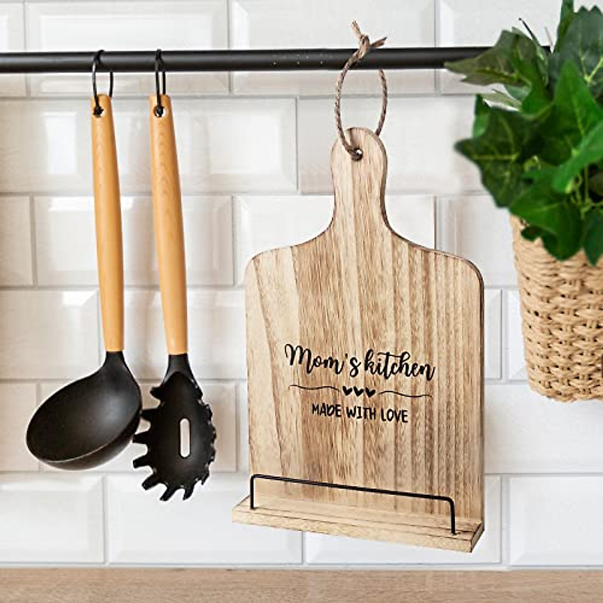 Mothers Day Gifts from Daughter,Mom Gifts Cookbook Stand,Unique Mothers Day Gifts for Mom from Son,Birthday Gifts for Mom Sister,New Mom Gifts for Women