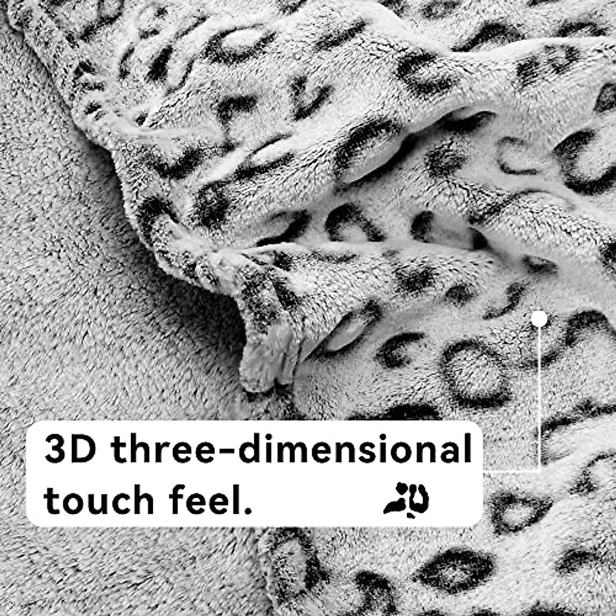 Cheetah Print Blanket Gifts for Women Flannel Fleece Leopard Print Throw Blanket Warm Soft Cozy Cheetah Blanket for Couch Bed Sofa Leopard Blankets & Throws for Mom Adult Leopard Decor 50"×60"