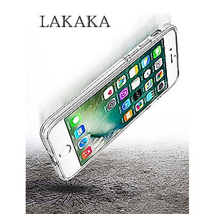 Lakaka Slim Fit TPU Case Compatible with iPhone 8 Can You See The Fuck You im My Smile
