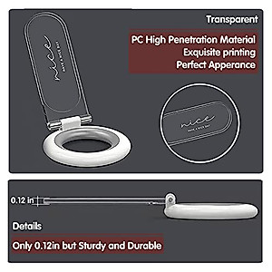 Moloudan Toilet Seat Lifter, Toilet Lid Lifter, Avoid Touching Toilet Seat Handle Lifter Bathroom Accessories, More Practical, More Sanitary, 2 Pack, White