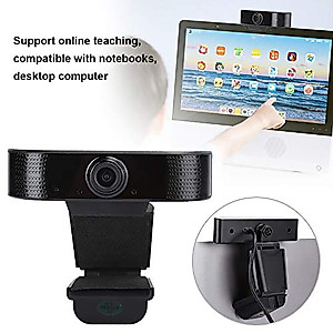 Pomya YYOYY 1080P HD Webcam - USB Digital Computer Camera with Microphone - for Live Broadcast,Video Calling,Conference Work - for Notebooks, Desktop Computers