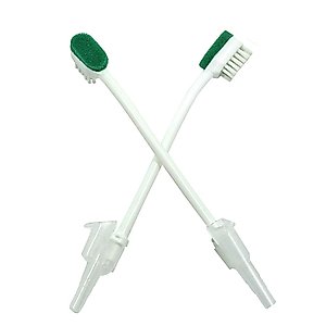 MUNKCARE Disposable suction Toothbrush- Oral Cleaning Toothbrush, Individually Wrapped, Untreated, 30 counts