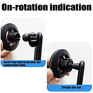 AICEL Phone Holder for Car, Strong Magnetic Air Vent Cell Phone Mount, 360° Rotation Adjustable Hands Free Phone Grip, Libra Ring-Shaped Universal Car Accessories Fit iPhone 14 Series All Smartphones
