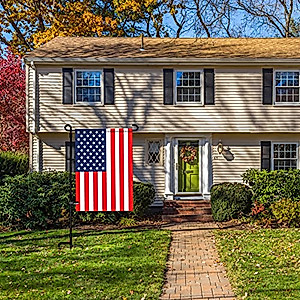 Garden Flag Stand,metal garden flag pole,decorations outdoor flag stand,garden flag holder for fly christmas flag about 13'' W,garden flag holder with Tiger Clip and Spring Stoppers Without Flag