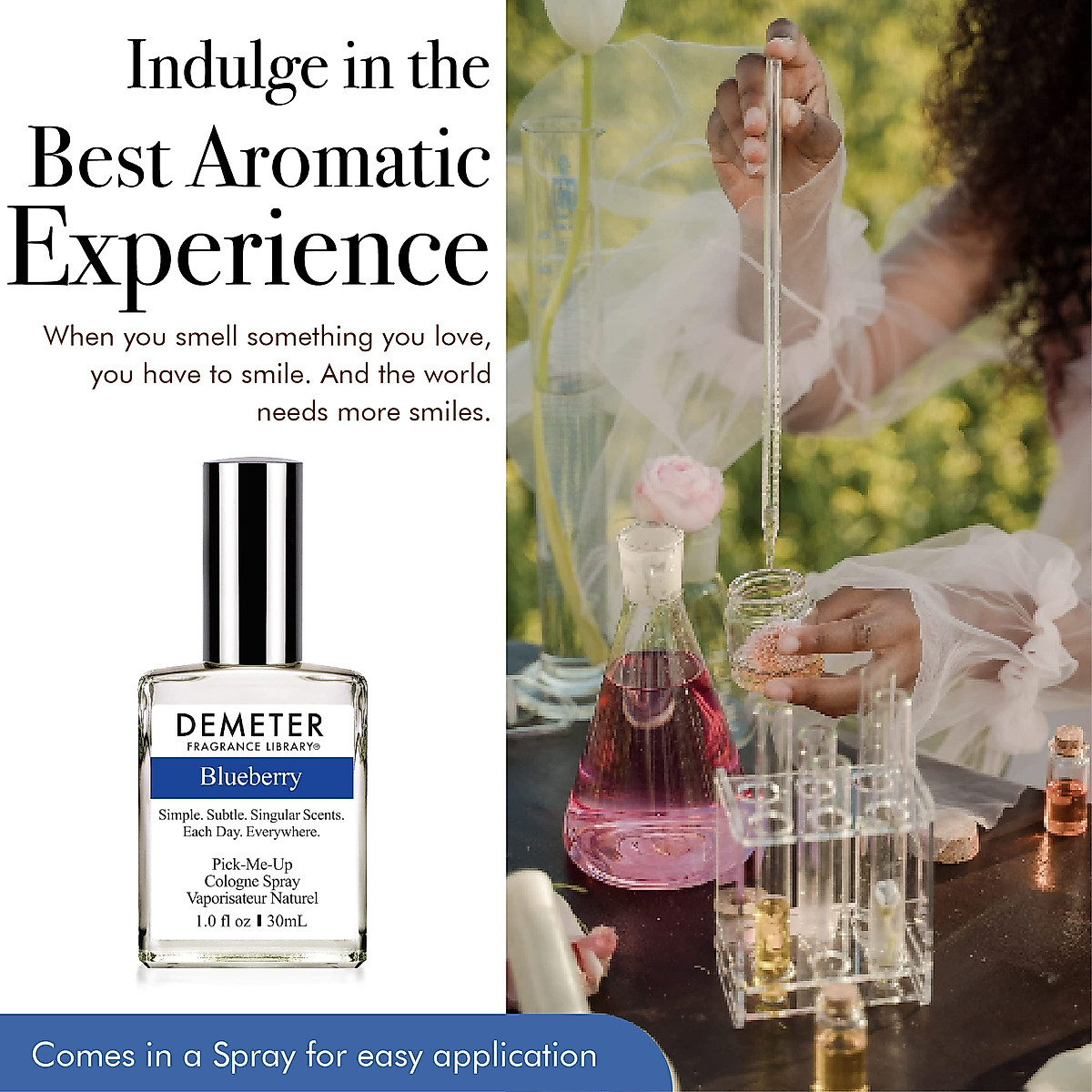 DEMETER Blueberry, 1 Oz Cologne Spray, Perfume for Women