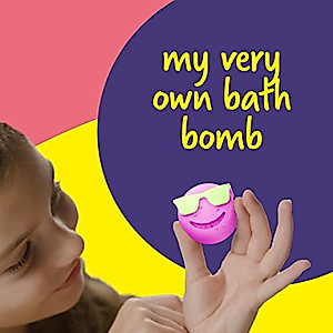 Bath Bomb Making Kit for Kids - Kids Crafts Science Project - Gifts for Girls and Boys Ages 6-12 - Craft Activity Gift for Age 6, 7, 8, 9, 10, 11 & 12 Year Old Girl - Makes 10 Kid Bath Bombs Fizzies