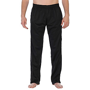 Gioberti Mens Athletic Track Pants, Navy, X Large