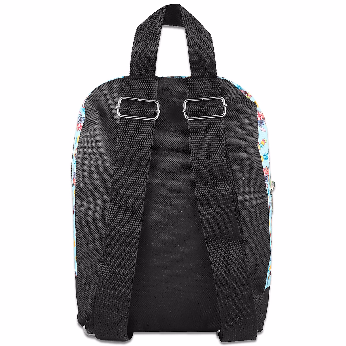 Lilo and Stitch Mini Backpack for Girls - 10” Canvas Stitch Backpack with Front Pocket Plus Bottle | Lilo and Stitch Backpack Bundle