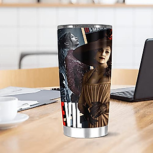 Stainless Steel Insulated Tumbler 20oz resident Wine evil Tea Coffee Hot Cold Iced Funny Travel Cups Mugs for Men Women