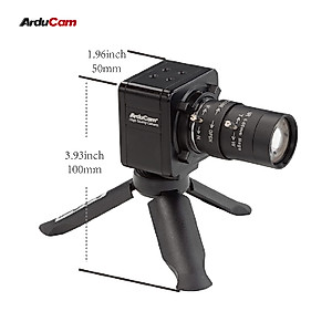Arducam 5-50mm Varifocal Lens USB Camera, 1080P@30fps HDR Webcam with 1/2.7" HD CMOS AR0230 Sensor for Computer, Laptop, Desktop