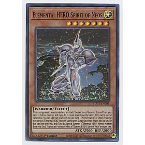 YU-GI-OH! Elemental Hero Spirit of Neos - POTE-EN001 - Super Rare - 1st Edition