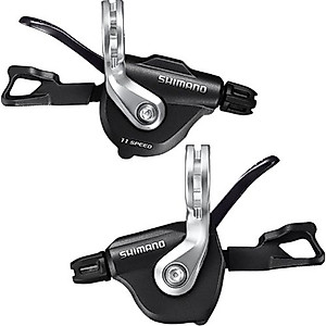SHIMANO Shift Lever RS700 dble 11sp Flat bar,Black