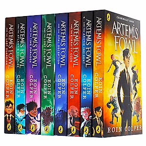 Artemis Fowl Collection 8 Books Set (Artemis Fowl / Time Paradox / Atlantis Complex / Opal Deception / Arctic Incident / Eternity Code / Lost Colony & The Last Guardian)