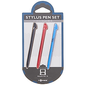 Tomee Stylus Pen Set for Nintendo 3DS XL (3-Pack)