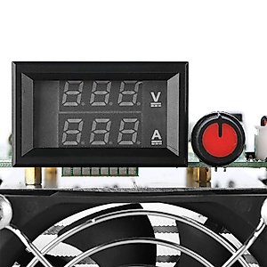 Electronic Load Tester, DC12V 0-20A 250W Battery Capacity Current Tester Discharge Monitor Module for Testing Discharge Board Burn-in Module