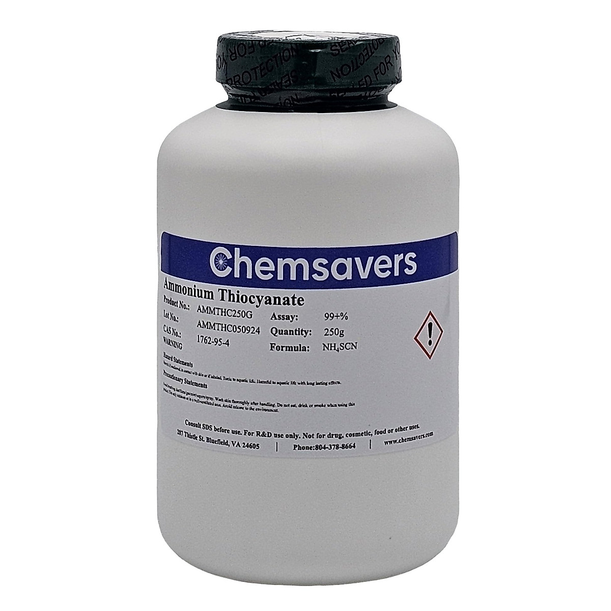 Ammonium Thiocyanate, 99+%, 250g