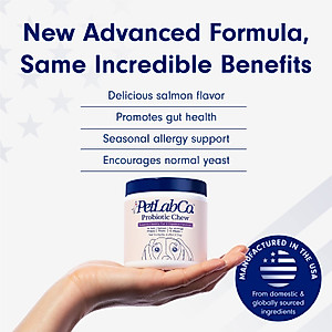 PetLab Co. – Oral Hygiene & Gut Health Bundle: Dental Powder for an Effortless Clean in 1 Scoop for Small Dogs & Probiotics for Dogs Supporting Gut Health & Seasonal Allergies