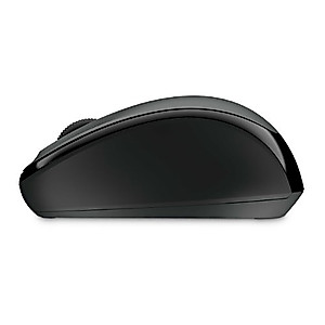 Microsoft Wireless Mobile Mouse 3500 - Loch Ness Gray. Comfortable design, Right/Left Hand Use, Wireless, USB 2.0 with Nano transceiver for PC/Laptop/Desktop, works with for Mac/Windows Computers