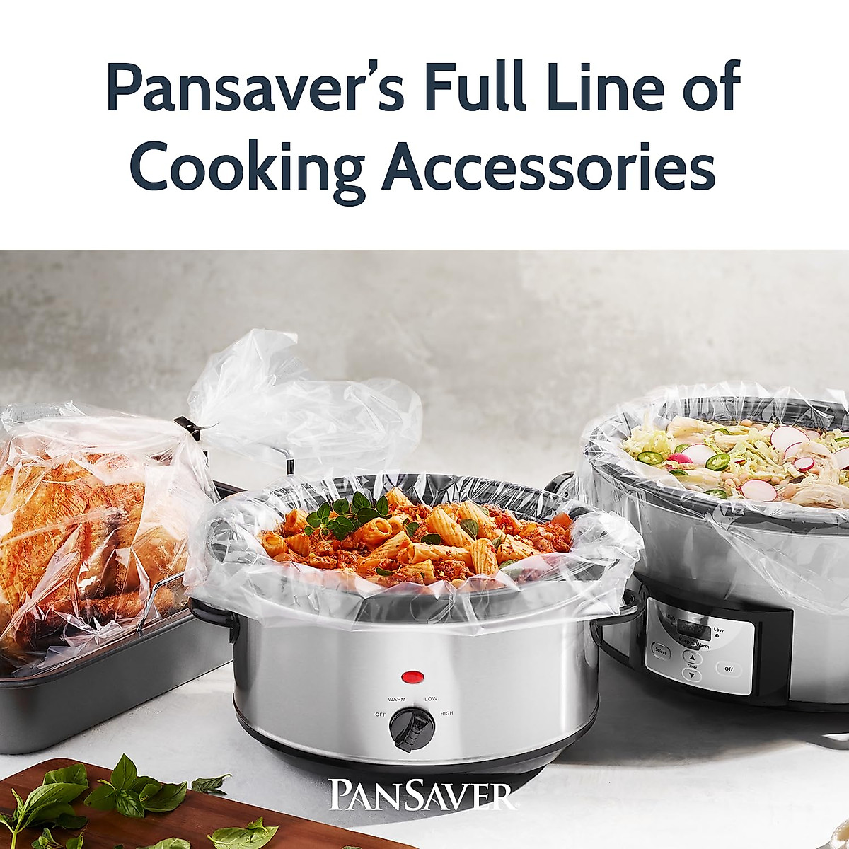 Pansaver 42001 Pansaver 42001 Disposable Pan Liners Fits 2-1/2"D to 4"D Full-Size Steam Table Pans