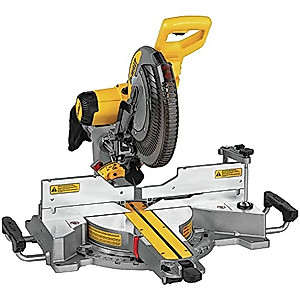 Dewalt DWS779-DWX724 120V 15 Amp Double-Bevel Sliding 12-in Corded Compound Miter Saw with Compact Stand Bundle