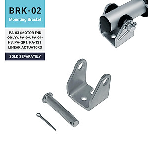 Progressive Automations Electric Linear Actuator - 24 Inch Stroke, 100 lbs Force, IP66 Water Resistance - High Load Actuator for Automation, Manufacturing, Automotive, PA-04-24-100