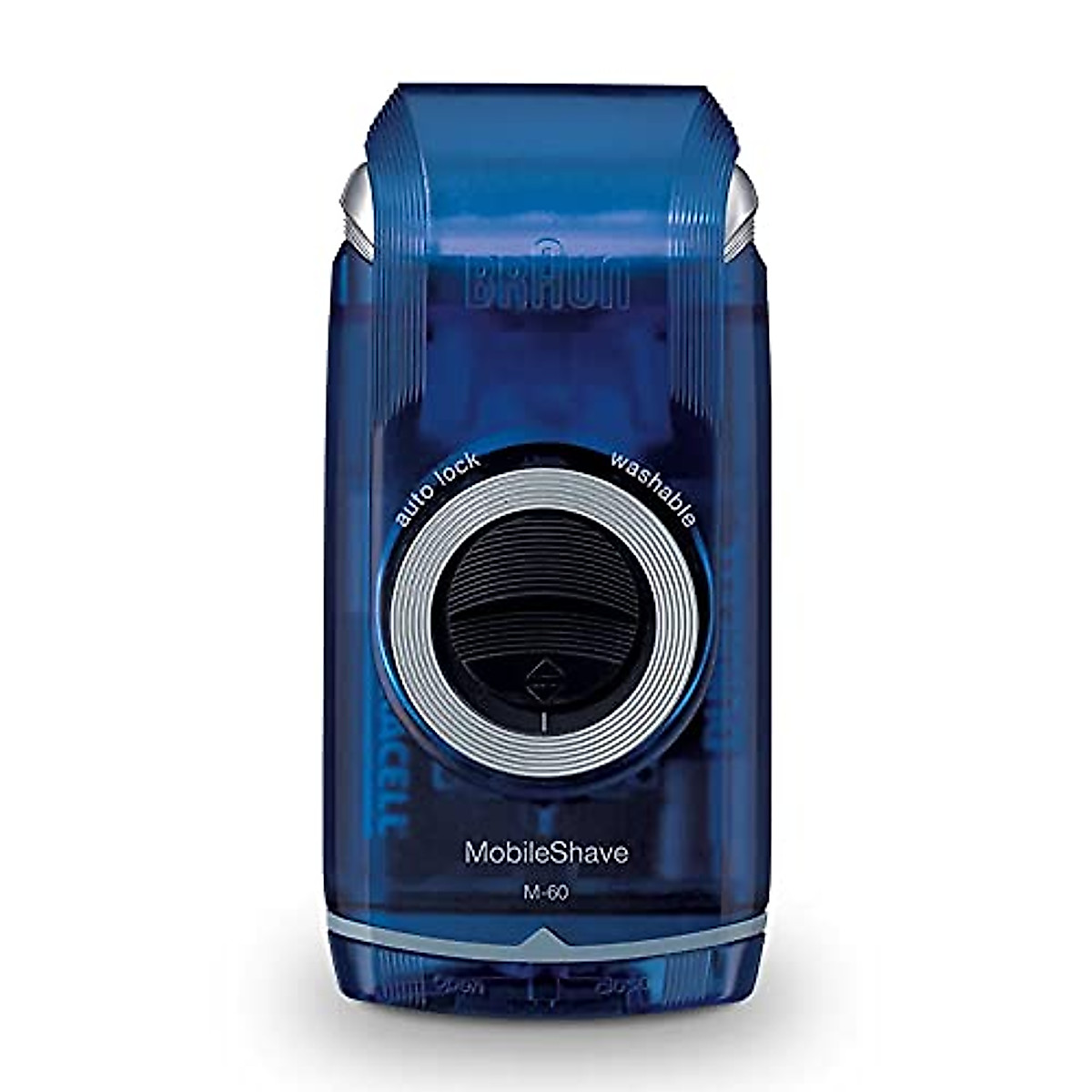 Braun Mobile Pocket Shaver M60 Red, 3.2 Ounce