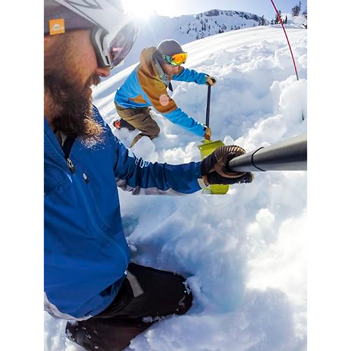 MSR Responder Snow Shovel Yellow, One Size