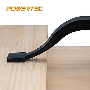 POWERTEC 71096-P2 16-1/2 inch Workbench Holdfast Woodworking Bench Dog Hole Clamps, Hold Down Clamps for 15/16" bench dog hole, 2 pack