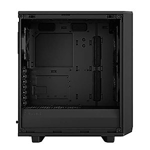 Fractal Design FD-C-MES2C-01 Meshify 2 Compact Black Solid ATX Mid Tower Computer Case (Black)