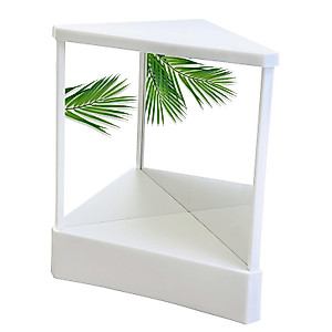 Xanadued Non Reversing Mirror, Real Me Mirror, Reverse Mirror, Non-reversing Cosmetic Stand Mirror, Image of Makeup Mirror No Mirror Restoration, Inverted Mirror for Cosmetic, Facial Correction