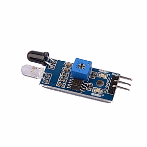 DAOKI 5 PCS IR Infrared Obstacle Avoidance Sensor Module for Arduino Smart Car Robot 3-Wire
