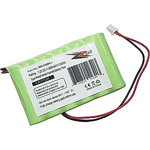 ZZcell® Battery for Honeywell Alarm LYNXRCHKITHC 781410403291 55026089 WALYNX-RCHB-SC WALYNXRCHBSC LYNXRCHKIT-SC ADEMCO 300-03865, 7.2V, 1500mAh (Note: Please Check Part No. Before Purchase)