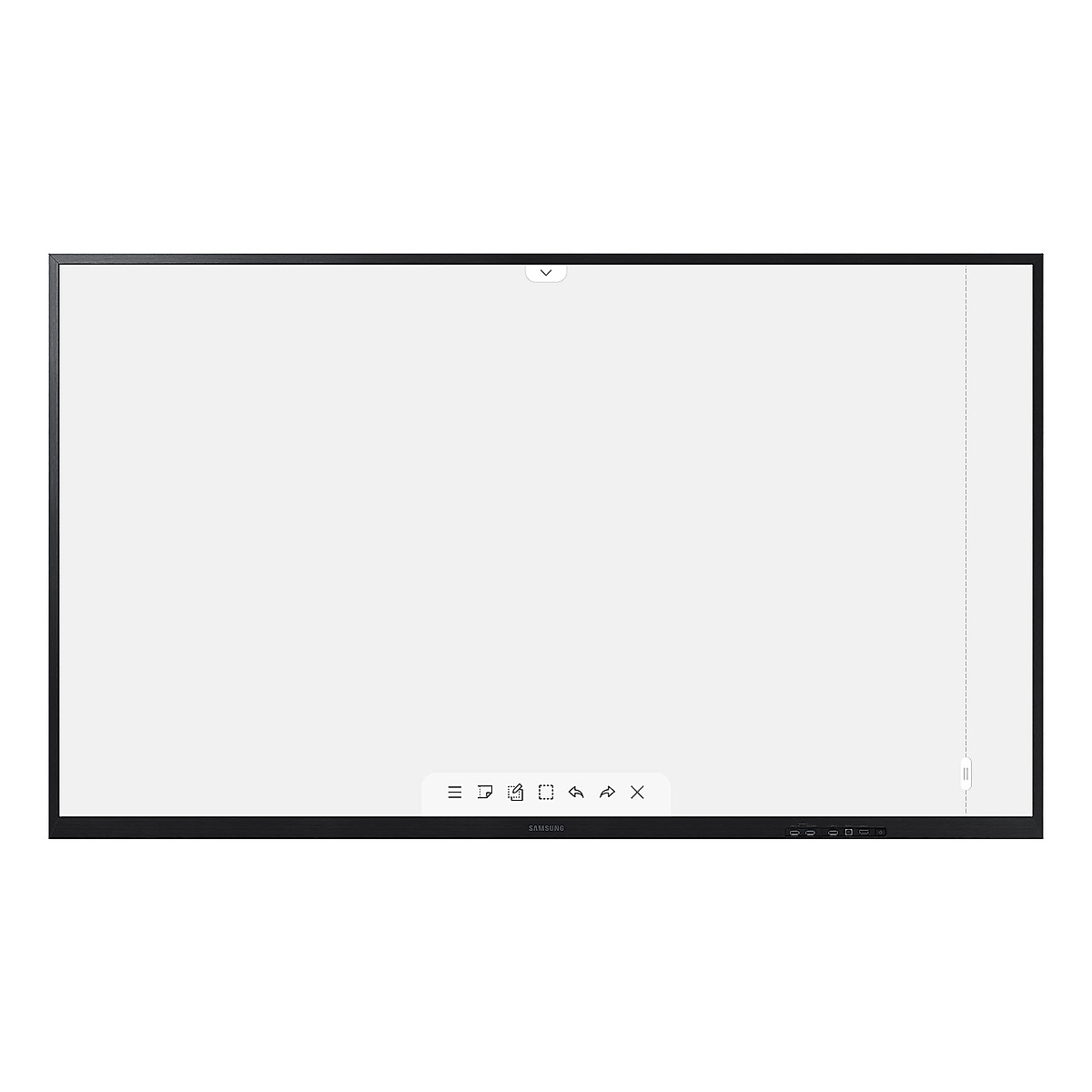 SAMSUNG Business WM75A 75 inch 3840x2160 LED Display for Business, HDMI, Wi-Fi (LH75WMAWLGCXZA) Charcoal Black