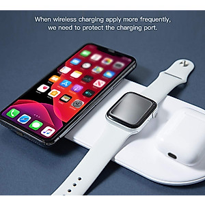 CaseBuy 10x Anti Dust Plugs Compatible with iPhone 14, 14 Pro Max, 13, 13 Pro, 12, 12 Pro Max, 11, 11 Pro, X, XS, XR, 8, 7, iPhone Charging Port Dust Cover | Silicone iPhone Dust Plugs, Black