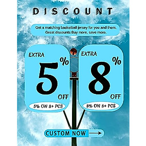 Custom Basketball Jersey Stitched Name Number Logo,Basketball Jersey for Men Women Youth and Kids White Blue