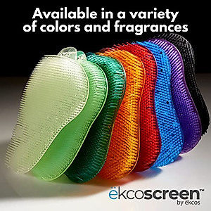 Diversey - EKS-3B-12 ekcoscreen 60 Day Premium Anti-Splash Urinal Screen, 7" x 7" Blue/Fresh (12 Pack)