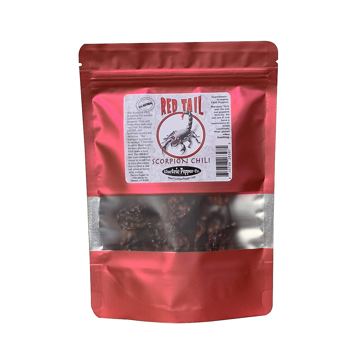 Spice Gift Set Ghost Pepper Scorpion Chili Carolina Reaper Peppers Dried Whole Peppers