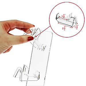 MOOCA Premium Acrylic Sunglasses Organizer and Display Stand, Sunglass Organizer, Glasses Holder, Sunglasses Organizer, Glasses Holder Stand, Eyeglass Holder Stand, Fit for All Glass Sizes, 4 Frames