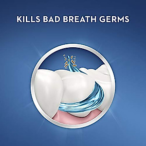 Crest Pro Health Advanced Multi-Protection Mouthwash, Alcohol Free, Extra Deep Clean Fresh Mint, 500 mL (16.9 Fl Oz), Pack of 4