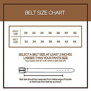 GauchoLife Polo Belt Hand-Stitched leather belt (Multi Coloured, 38)