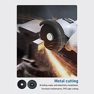 Jauarta Mini Angle Grinder Multifunctional Cordless Electric Handheld Grinding Tool for Cutting Polishing 110 to 240V Multifunctional Mini Angle Grinder (US Plug)