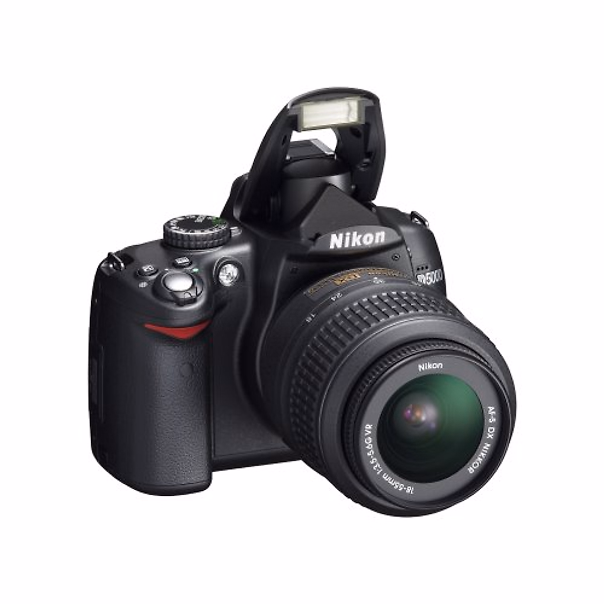 Nikon D5000 12.3 MP DX Digital SLR Camera with 18-55mm f/3.5-5.6G VR Lens and 2.7-inch Vari-angle LCD