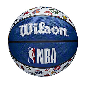WILSON NBA All Team Basketball - Size 7-29.5", Red, White & Blue